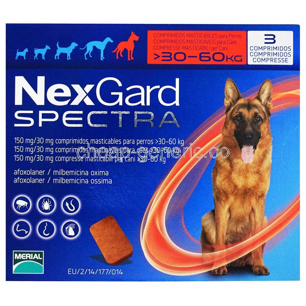 NextGard Spectra 150 mg/30 mg 30-60 kg (XL) | Puppy Paradise